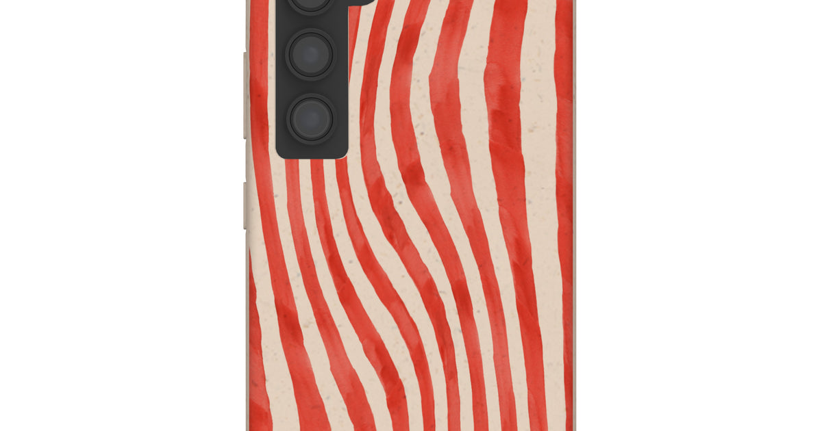 Seashell Big Top Stripes Samsung Galaxy S23 Case – Pela Case