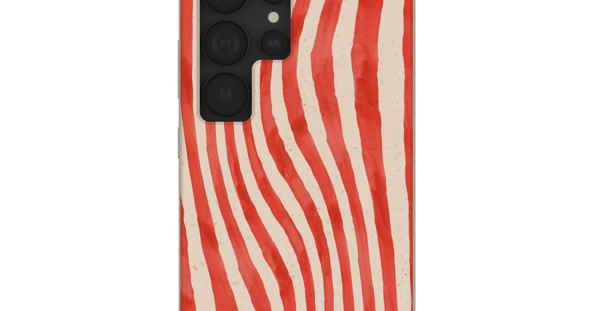 Seashell Big Top Stripes Samsung Galaxy S25 Ultra Case – Pela Case