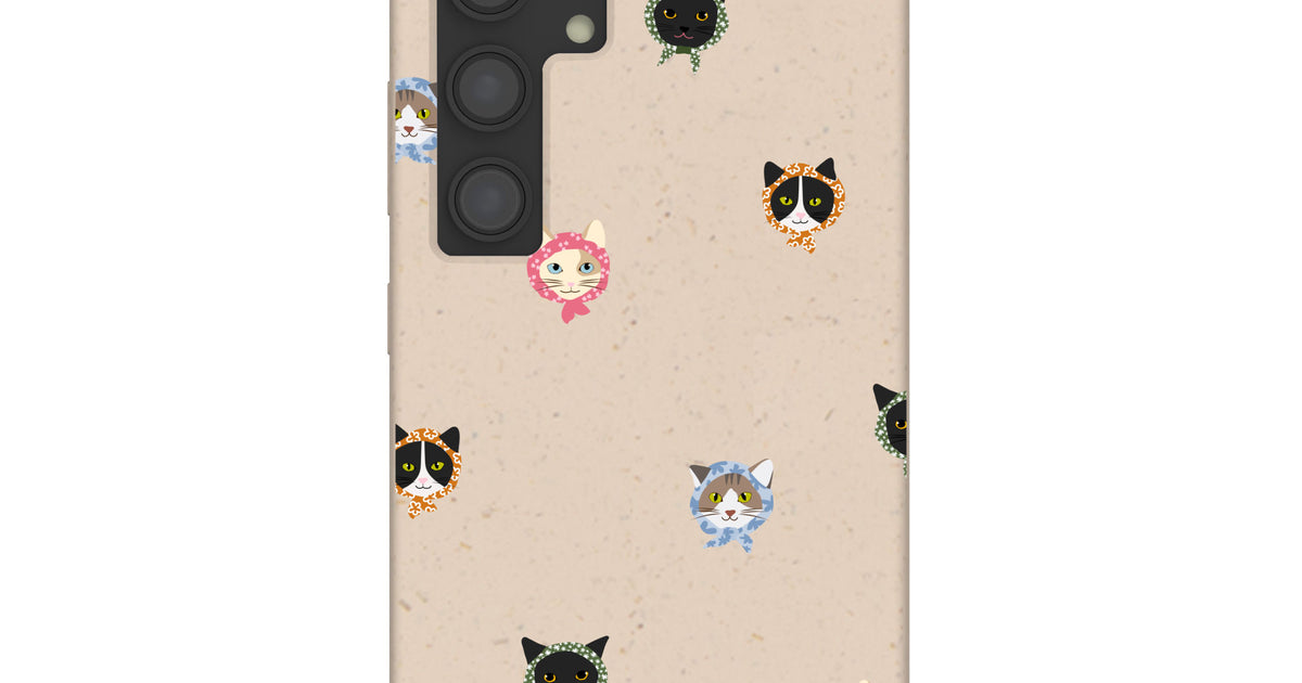 Seashell Cat Couture Samsung Galaxy S24 Case – Pela Case