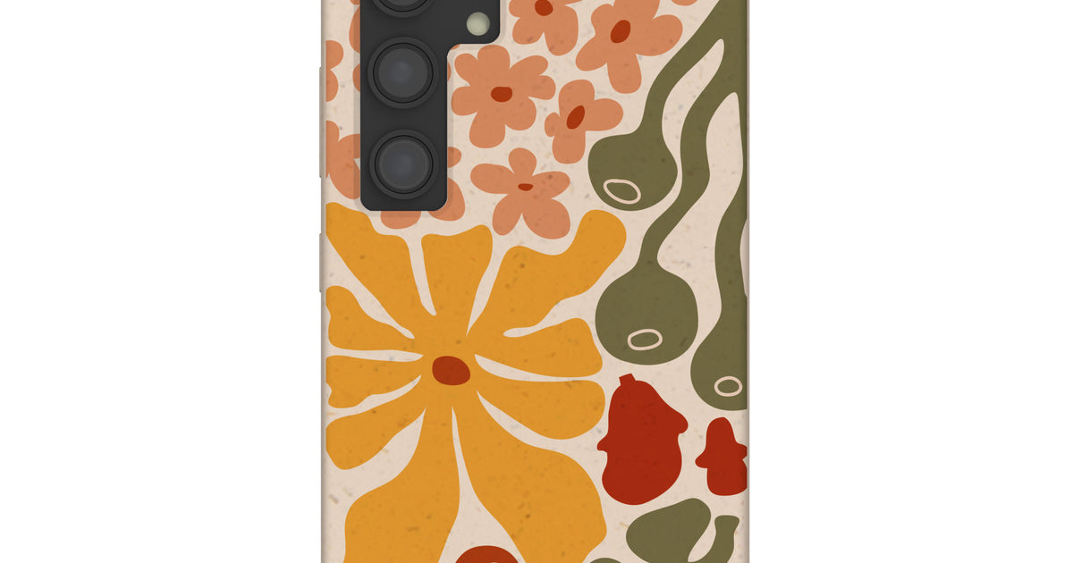 Seashell Fall Flourish Samsung Galaxy S24 Case – Pela Case