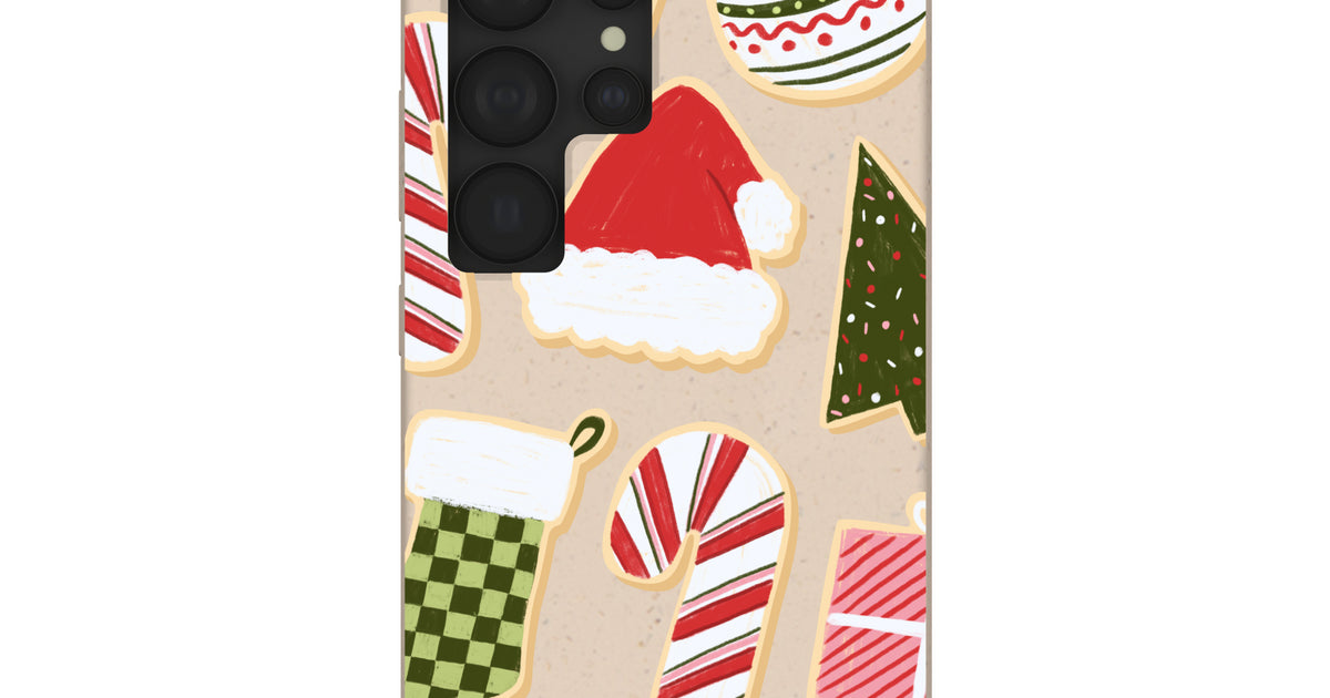 Seashell Festive Cookies Samsung Galaxy S25 Ultra Case – Pela Case