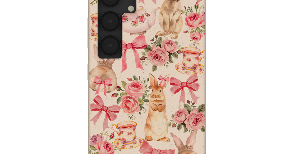 Seashell Garden Party Samsung Galaxy S25 Case – Pela Case