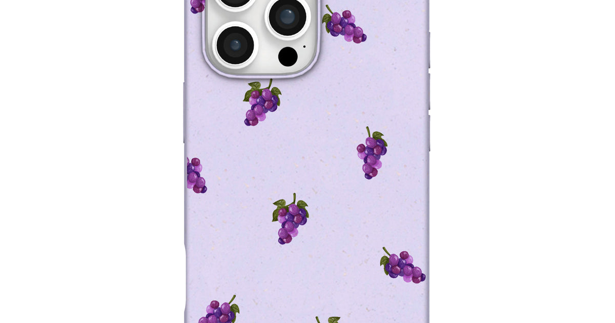 Lavender Grape Juice iPhone 16 Pro Max Case – Pela Case