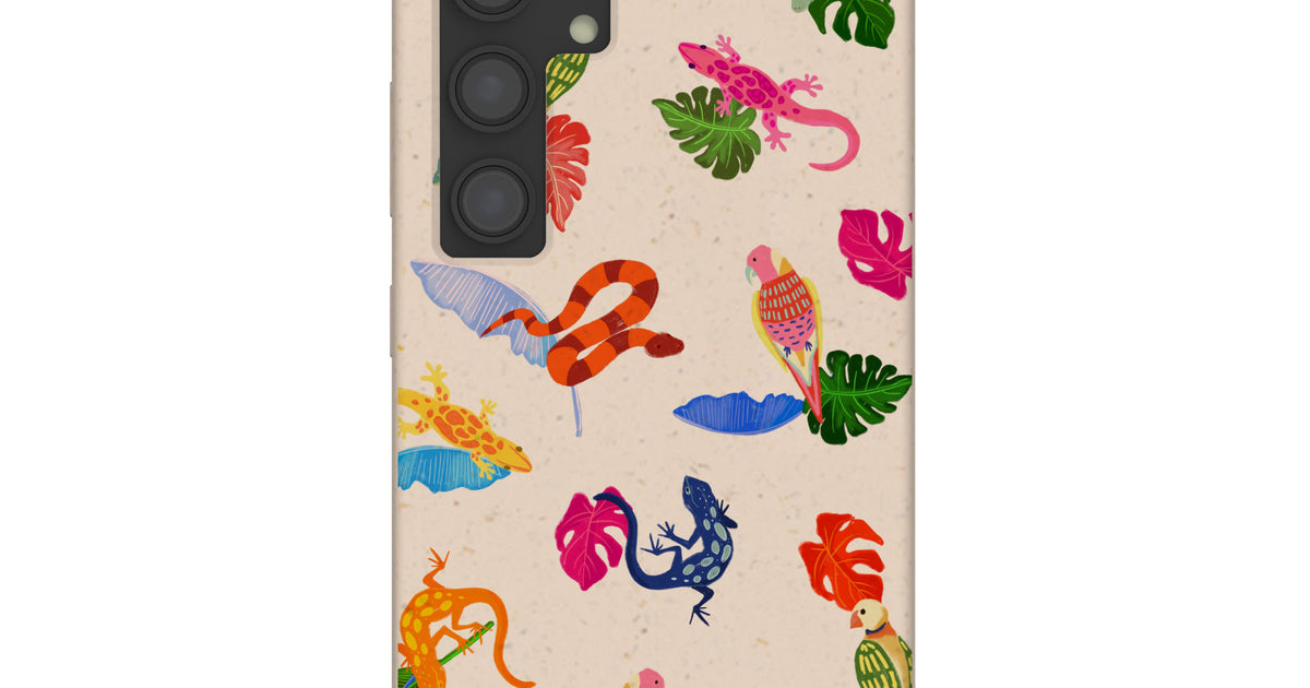 Seashell Into the Tropics Samsung Galaxy S24 Case – Pela Case