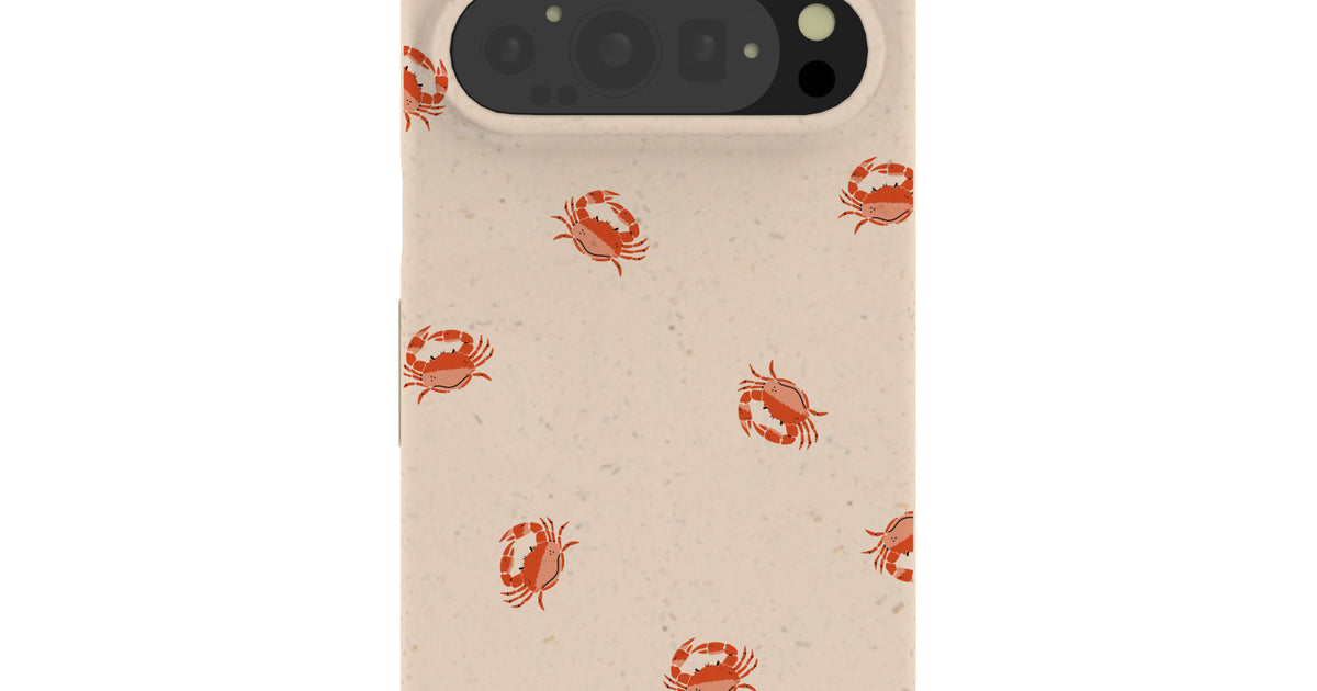 Seashell Lil Crabby Google Pixel 9/9 Pro Case – Pela Case