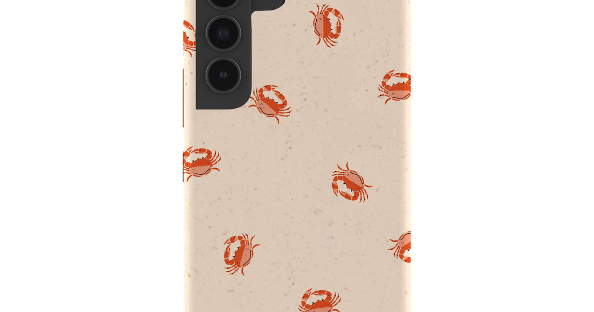Seashell Lil Crabby Samsung Galaxy S22 Case – Pela Case