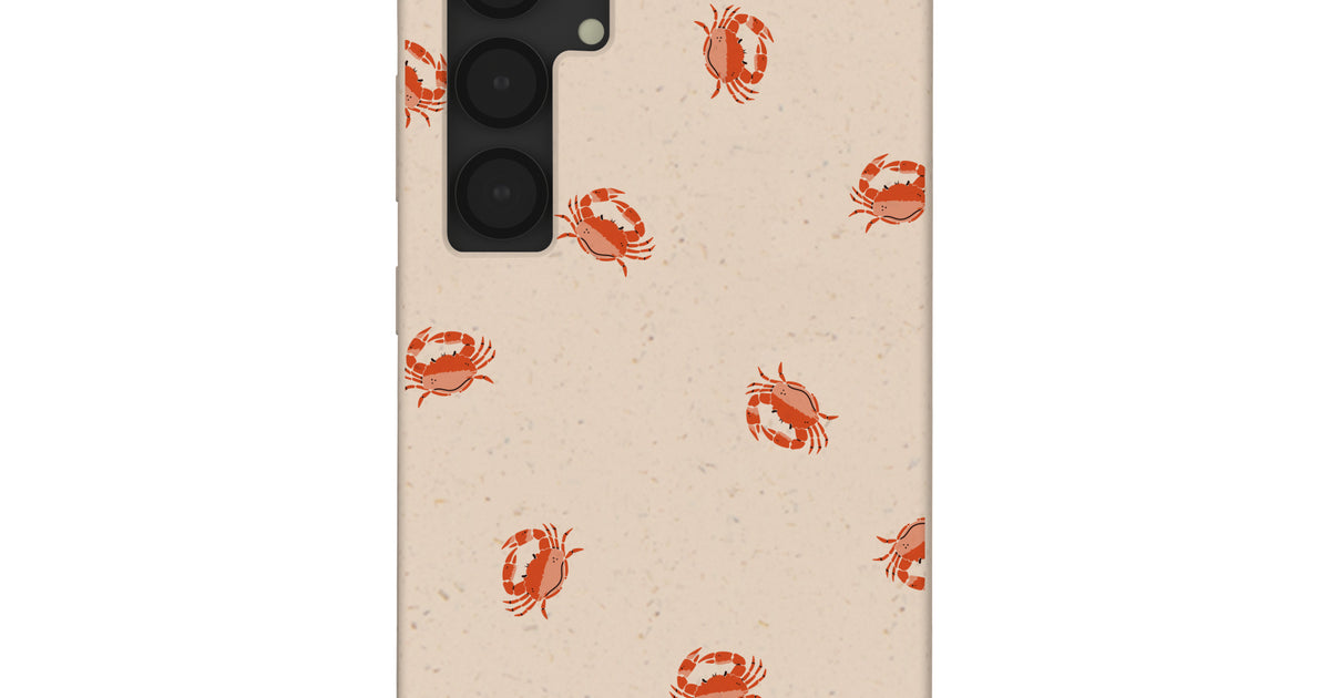 Seashell Lil Crabby Samsung Galaxy S25+(Plus) Case – Pela Case