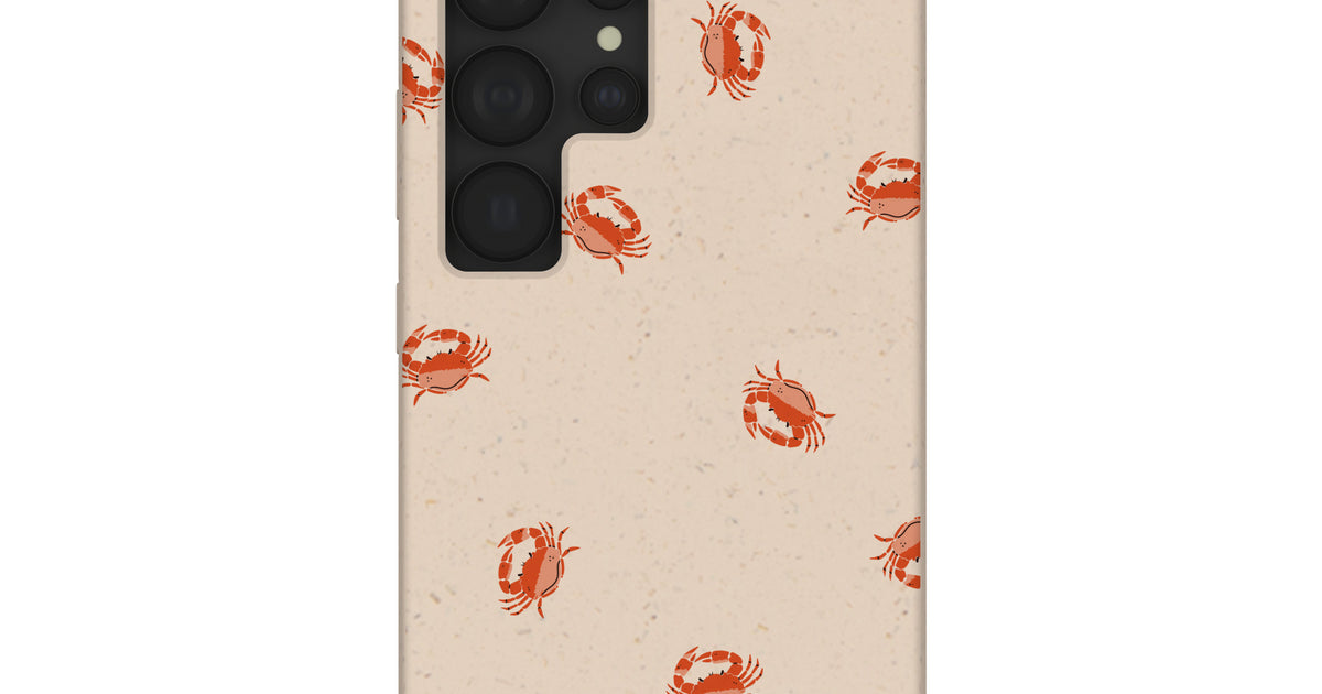 Seashell Lil Crabby Samsung Galaxy S25 Ultra Case – Pela Case