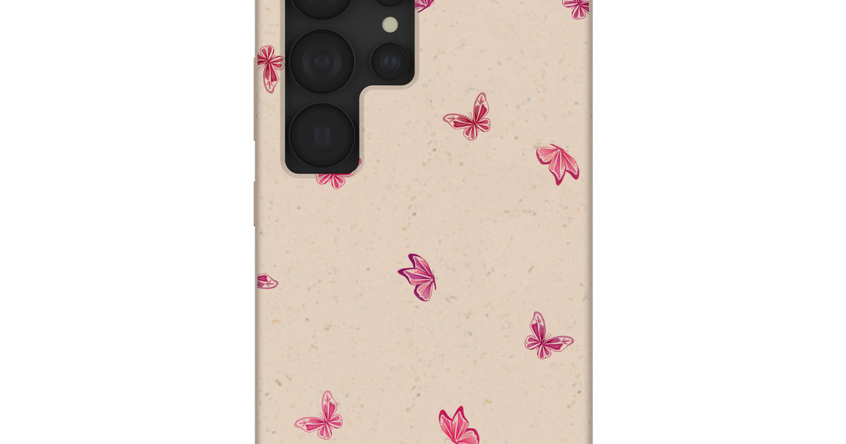 Seashell Lil Flutters Samsung Galaxy S25 Ultra Case – Pela Case