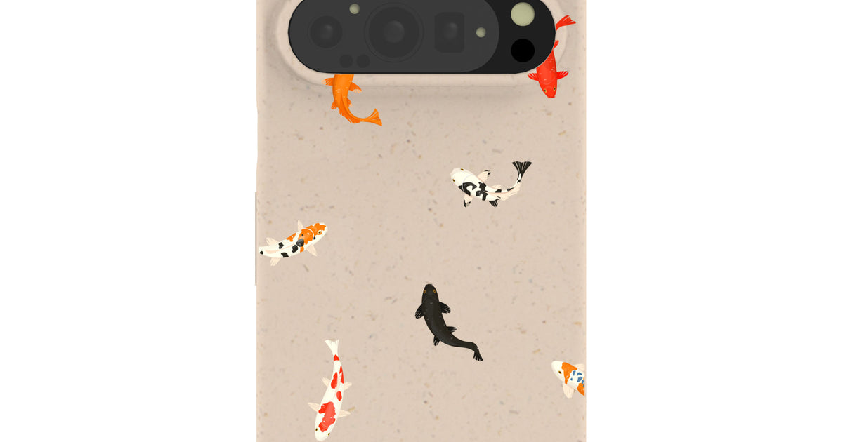 Seashell Lil Koi Google Pixel 9/9 Pro Case – Pela Case