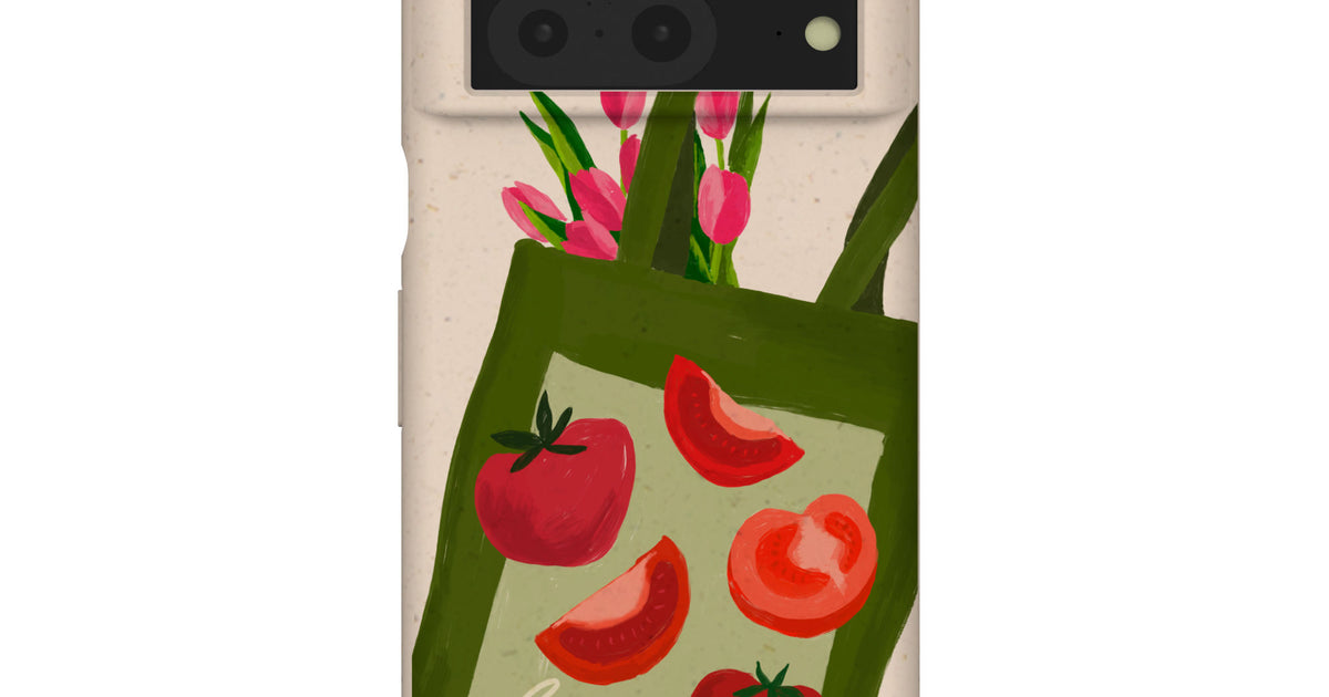 Seashell Market Tote Google Pixel 8 Case – Pela Case