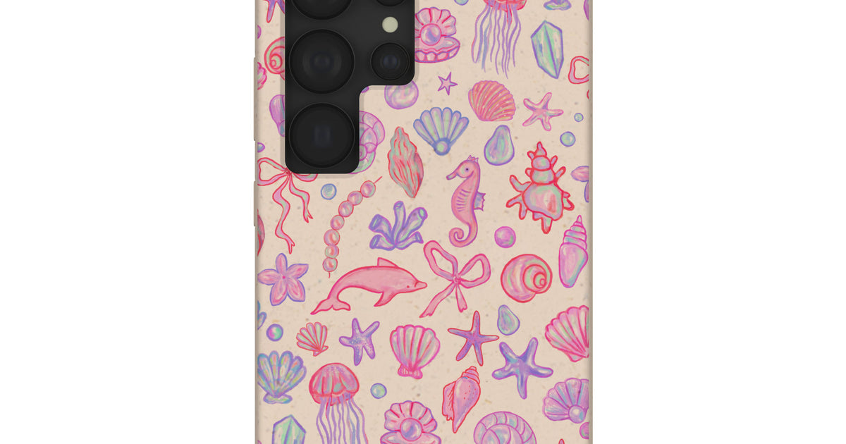 Seashell Mermaid Dreams Samsung Galaxy S25 Ultra Case – Pela Case