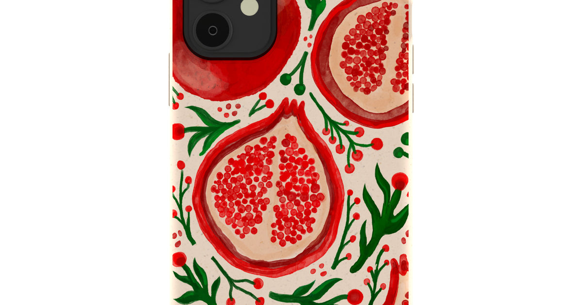 Seashell Pomegranate Cheer iPhone 11 Case – Pela Case