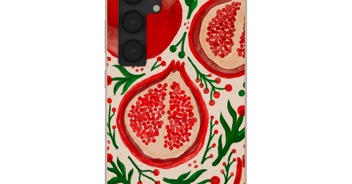 Seashell Pomegranate Cheer Samsung Galaxy S25+(Plus) Case – Pela Case