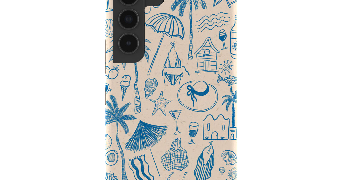Seashell Salted Ink Samsung Galaxy S22 Case – Pela Case