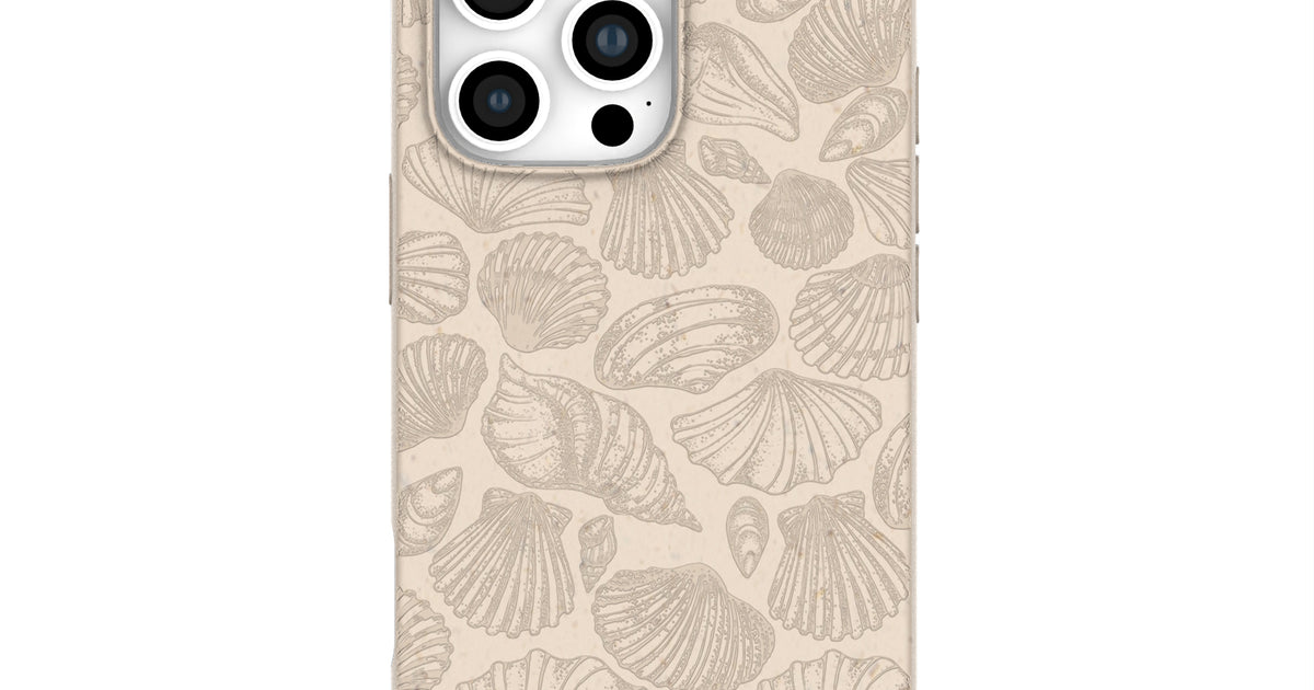 Seashell Seashore iPhone 16 Pro Max Case – Pela Case