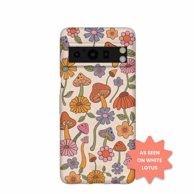 Seashell Shrooms and Blooms Google Pixel 8 Pro Case – Pela Case