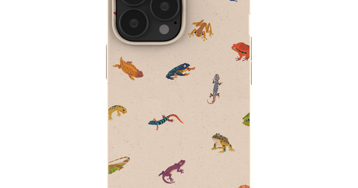 Seashell Tiny Amphibians iPhone 13 Pro Max Case – Pela Case