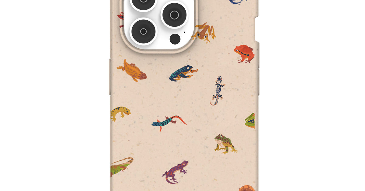 Seashell Tiny Amphibians iPhone 14 Pro Case – Pela Case