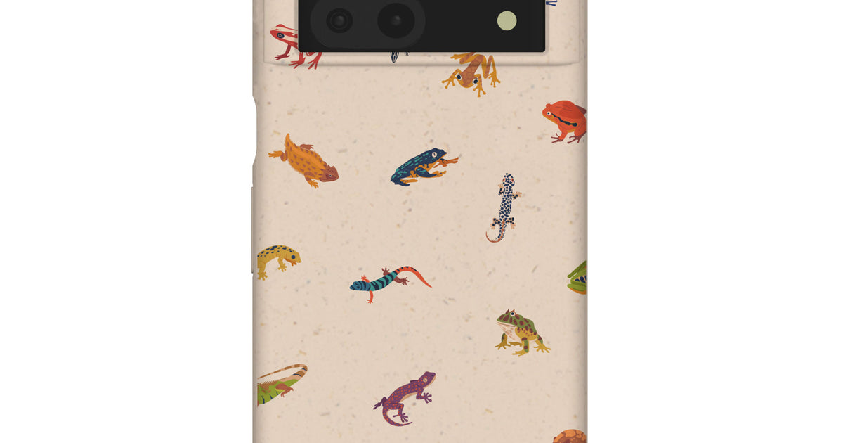 Seashell Tiny Amphibians Google Pixel 8a Case – Pela Case