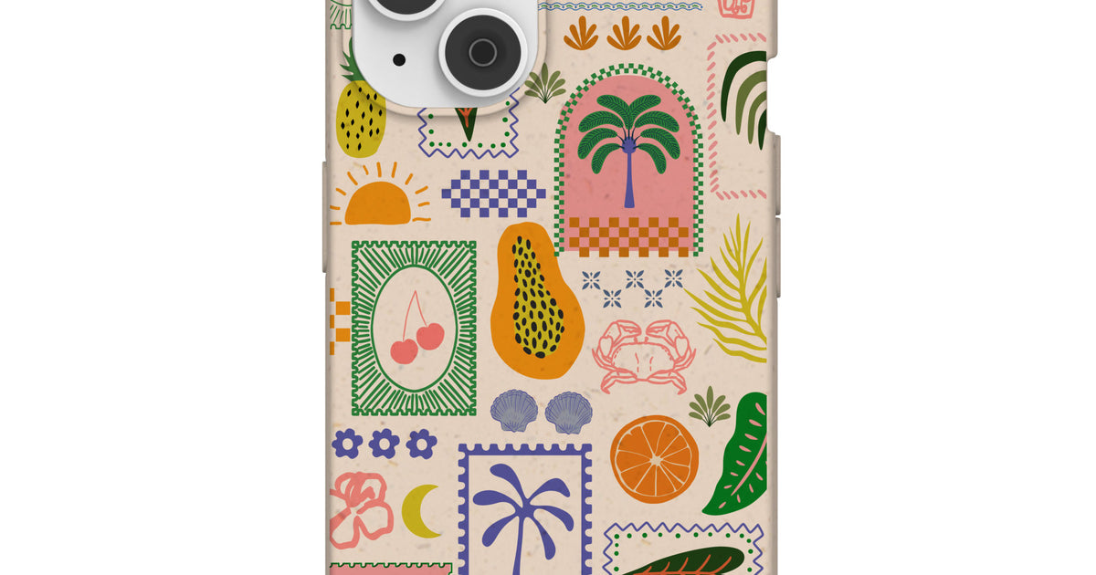Seashell Tropic Muse iPhone 14/16e Case – Pela Case