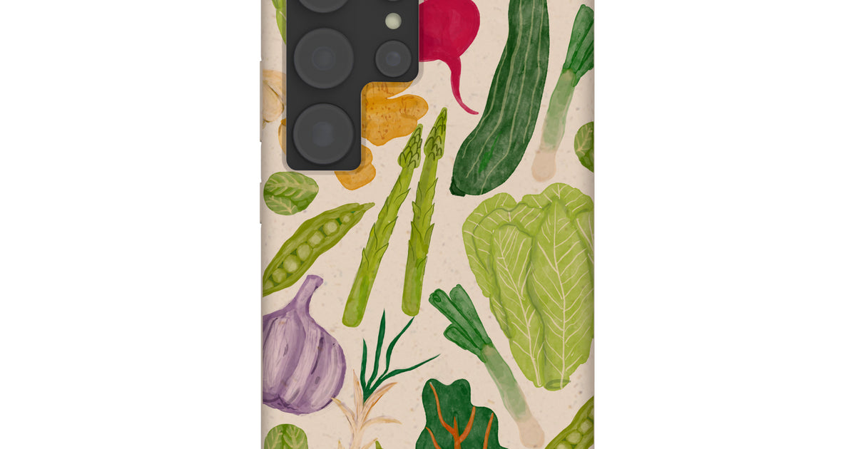 Seashell Veggie Patch Samsung Galaxy S24 Ultra Case – Pela Case