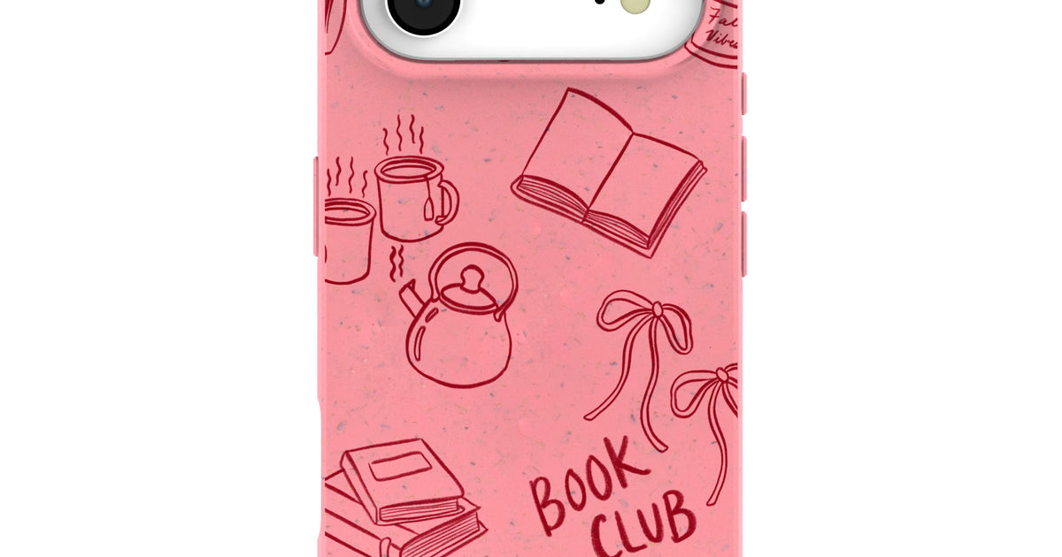 Bubblegum Pink Book Club iPhone Air Case – Pela Case