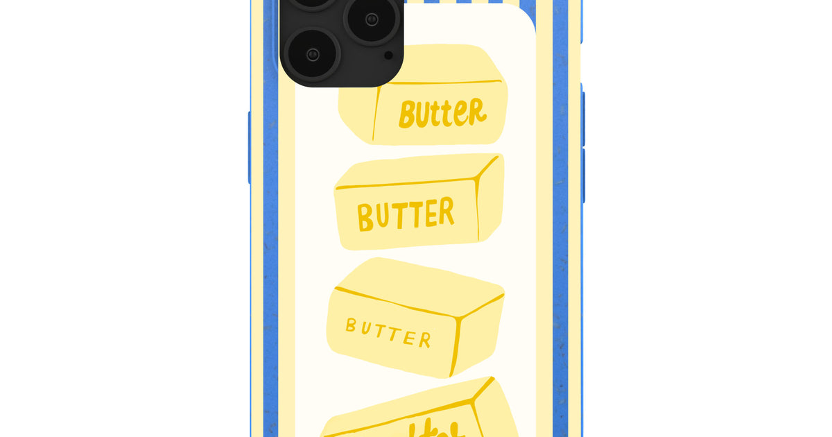 Electric Blue Butter Bars iPhone 12 Pro Max Case – Pela Case