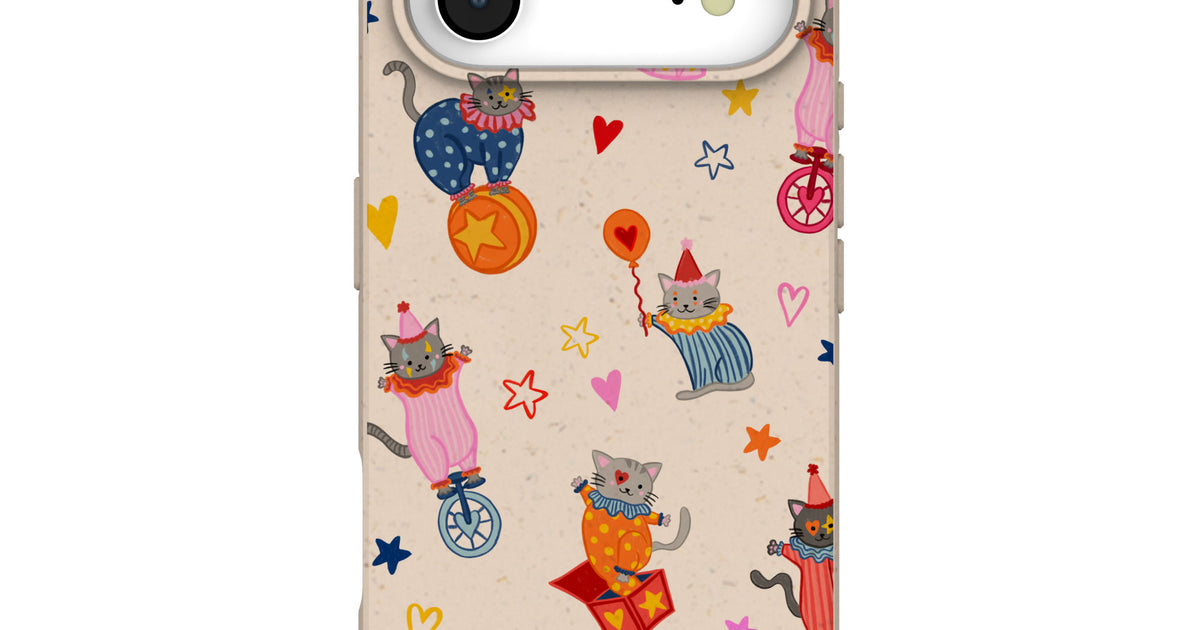 Seashell Cat Clowns iPhone Air Case – Pela Case
