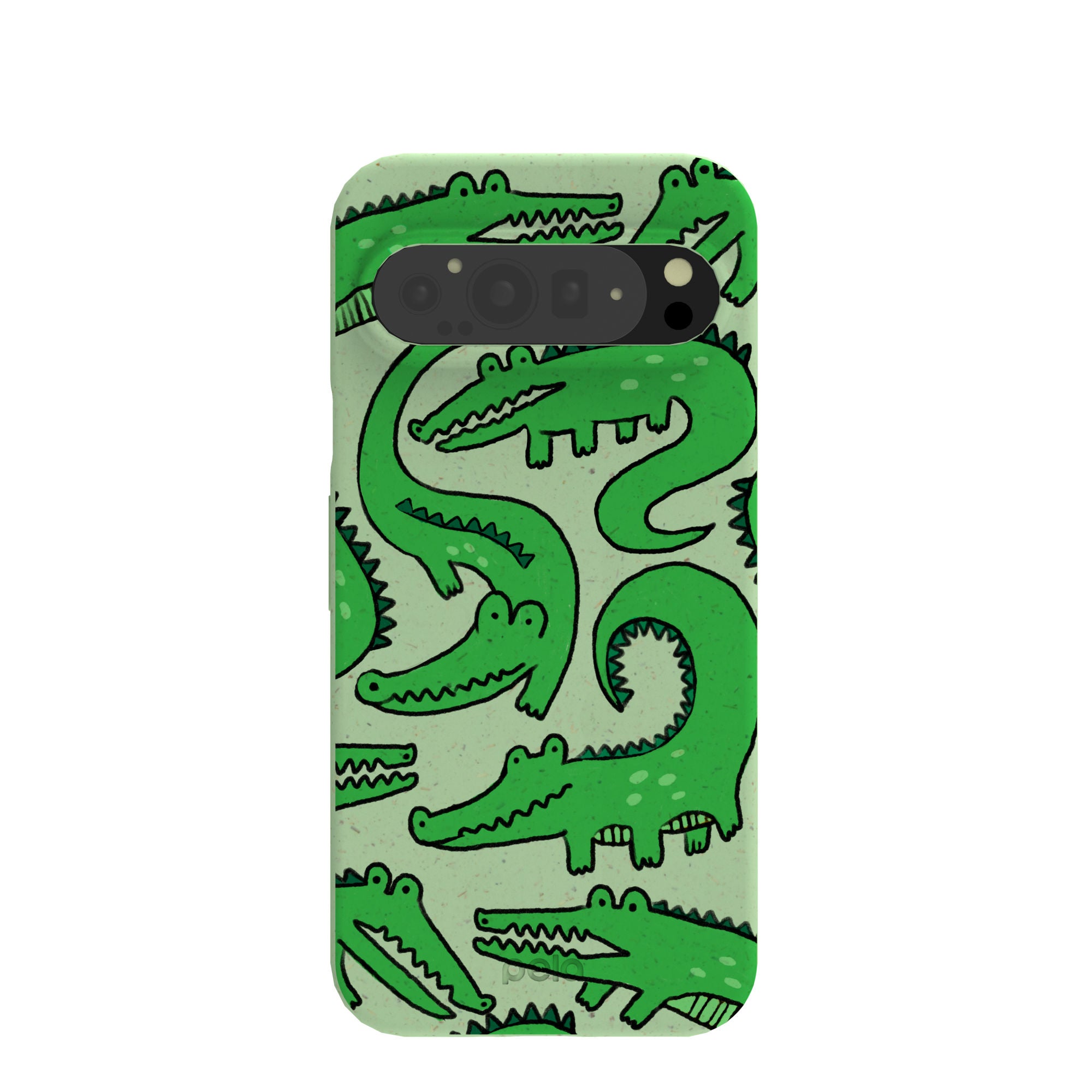 Sage Green Croc a Doodle Google Pixel 9 Pro XL Case – Pela Case