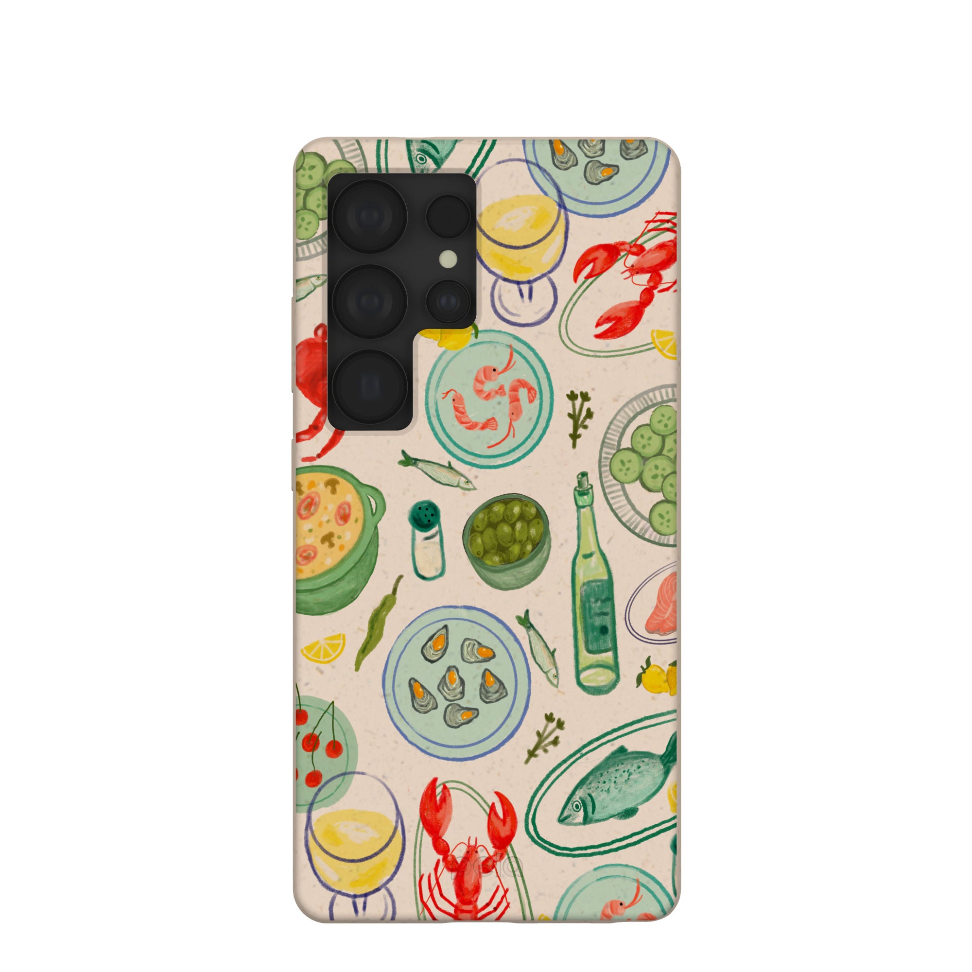 Seashell Dock and Dine Samsung Galaxy S25 Ultra Case – Pela Case