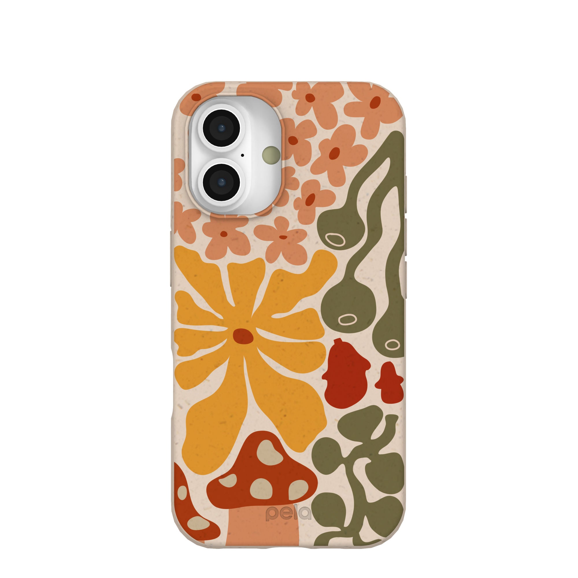 Seashell Fall Flourish iPhone 16 Case – Pela Case