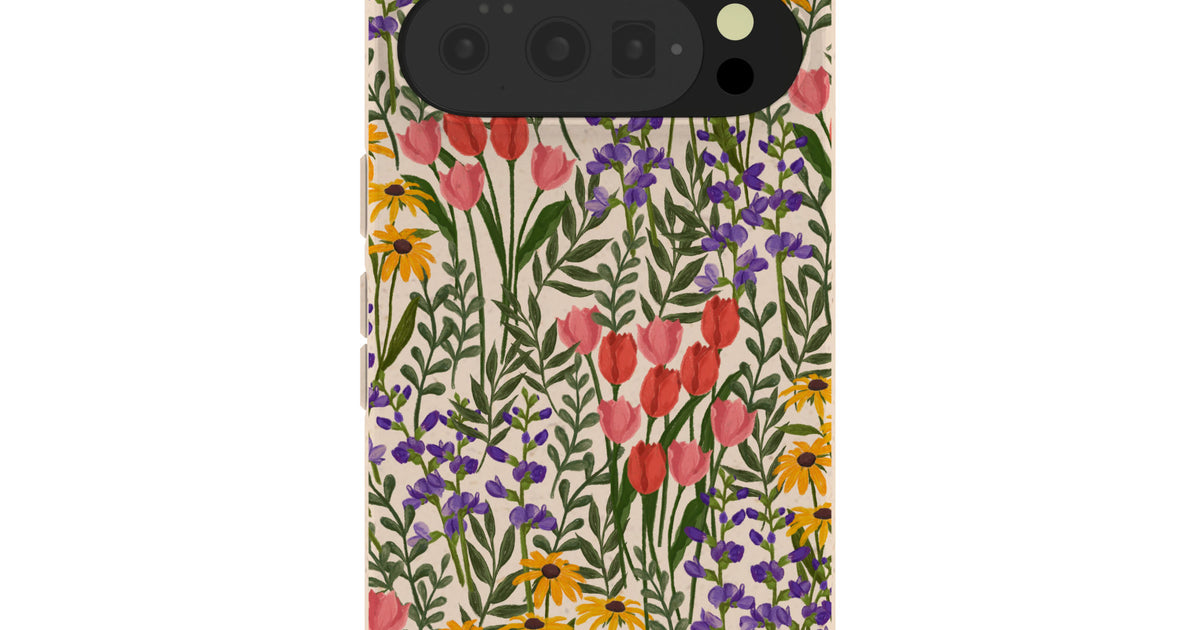 Seashell Flower Field Google Pixel 10/10 Pro Case – Pela Case