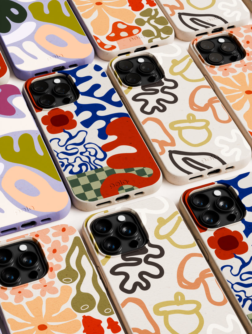 Seashell Shrooms and Blooms iPhone 11 Pro Case – Pela Case