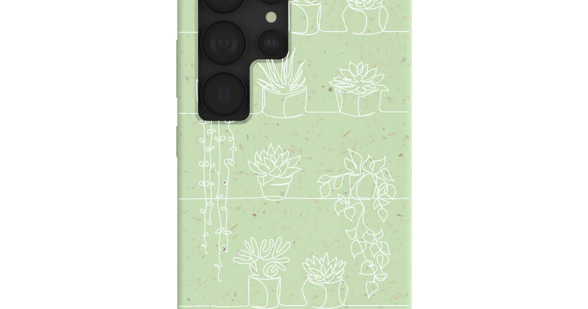 Sage Green Green Cascade Samsung Galaxy S25 Ultra Case – Pela Case