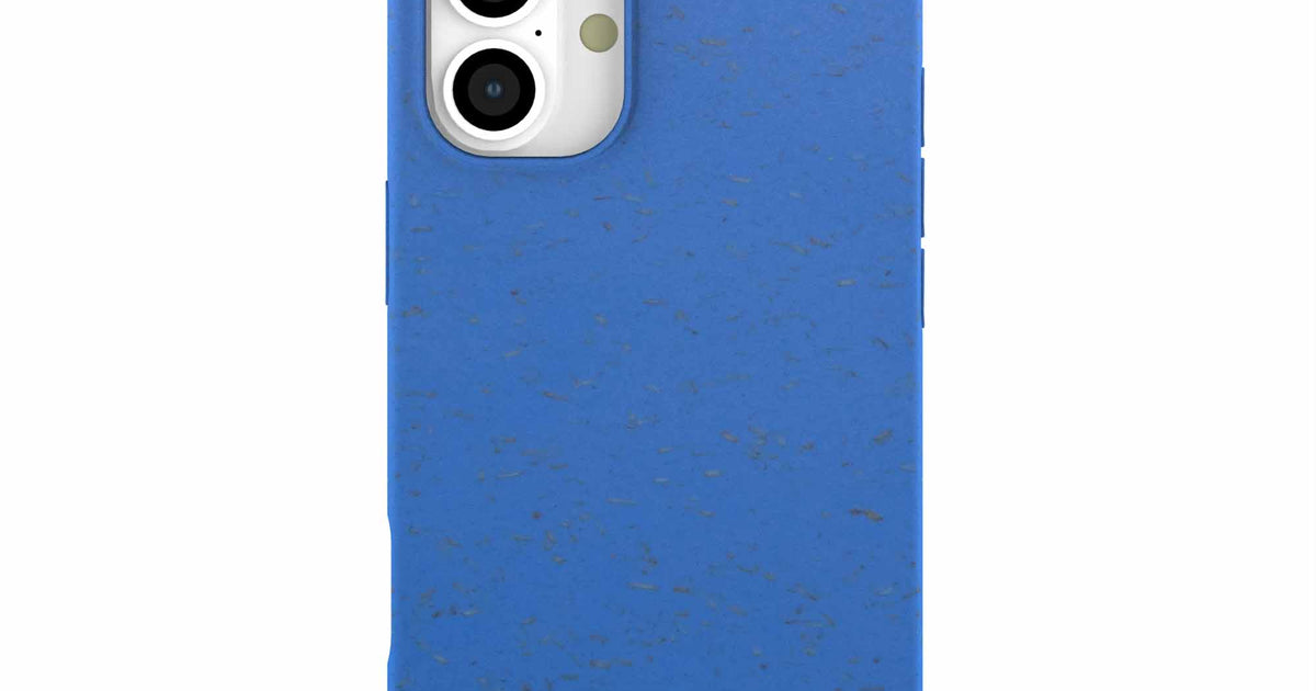Electric Blue iPhone 16 Plus Case – Pela Case
