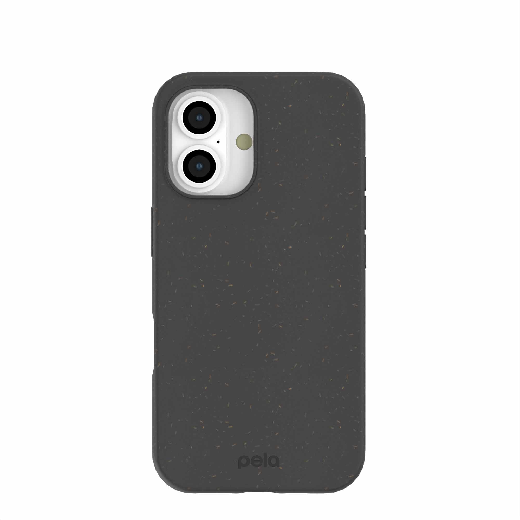 Black iPhone 16 Case – Pela Case