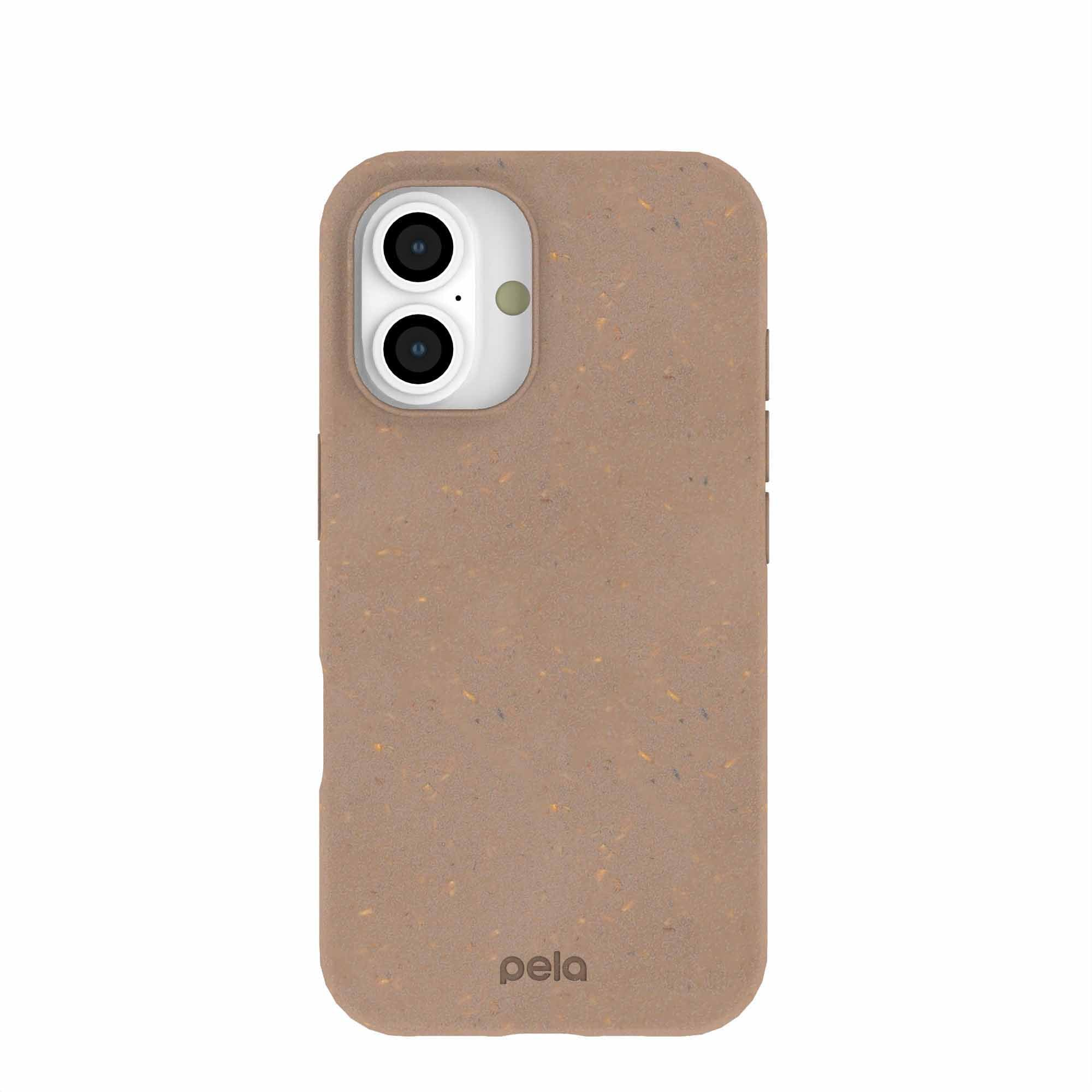 Chocolate Brown iPhone 16 Case – Pela Case