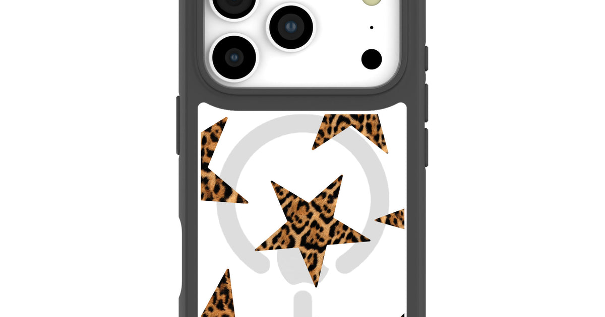 Clear Jaguar Stars iPhone 17 Pro Case With Noir Ridge (MagSafe include ...