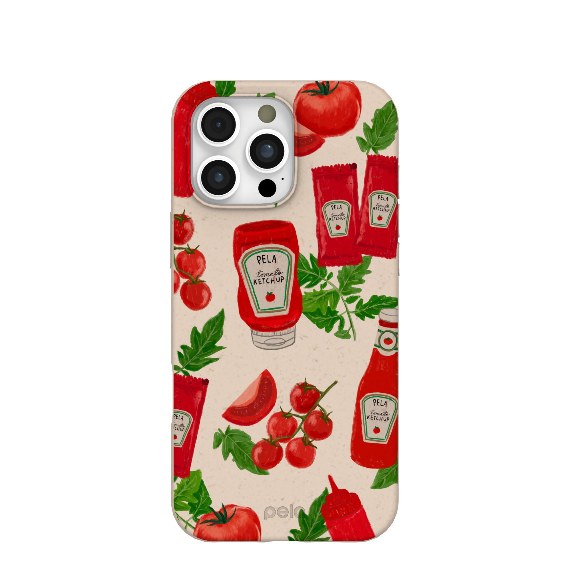 Seashell Ketchup Party iPhone 16 Pro Max Case – Pela Case