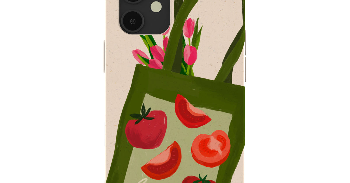 Seashell Market Tote iPhone 12/ iPhone 12 Pro Case – Pela Case