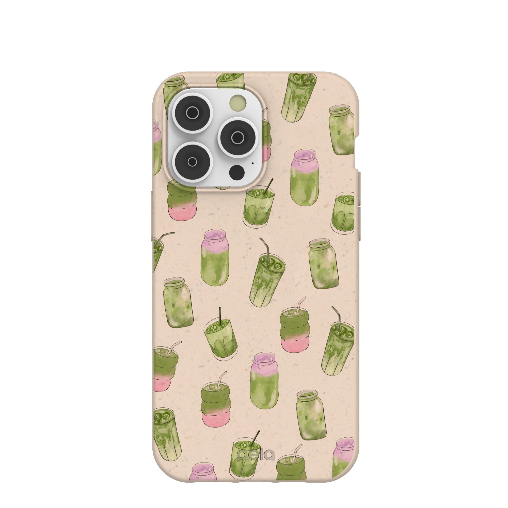 Seashell Matcha Love iPhone 14 Pro Max Case – Pela Case