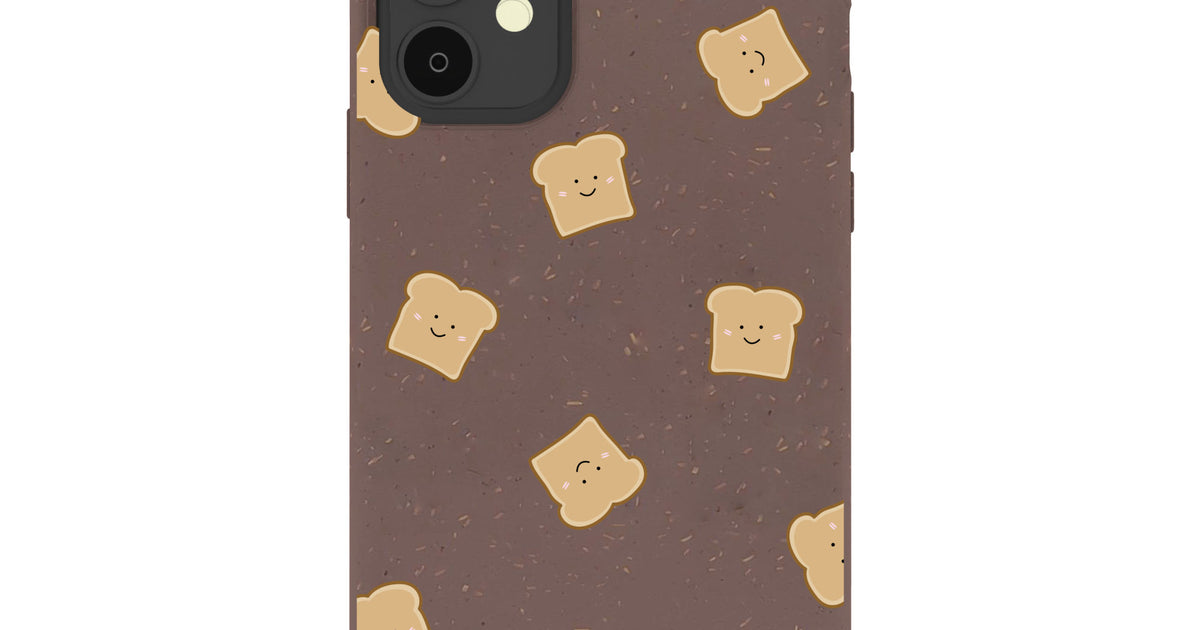 Chocolate Brown Mini Toast iPhone 11 Case – Pela Case