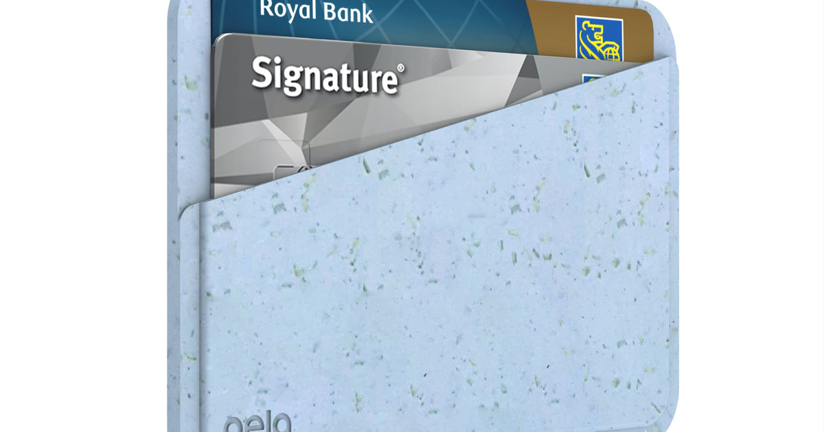 Powder Blue Mini Wallet – Pela Case