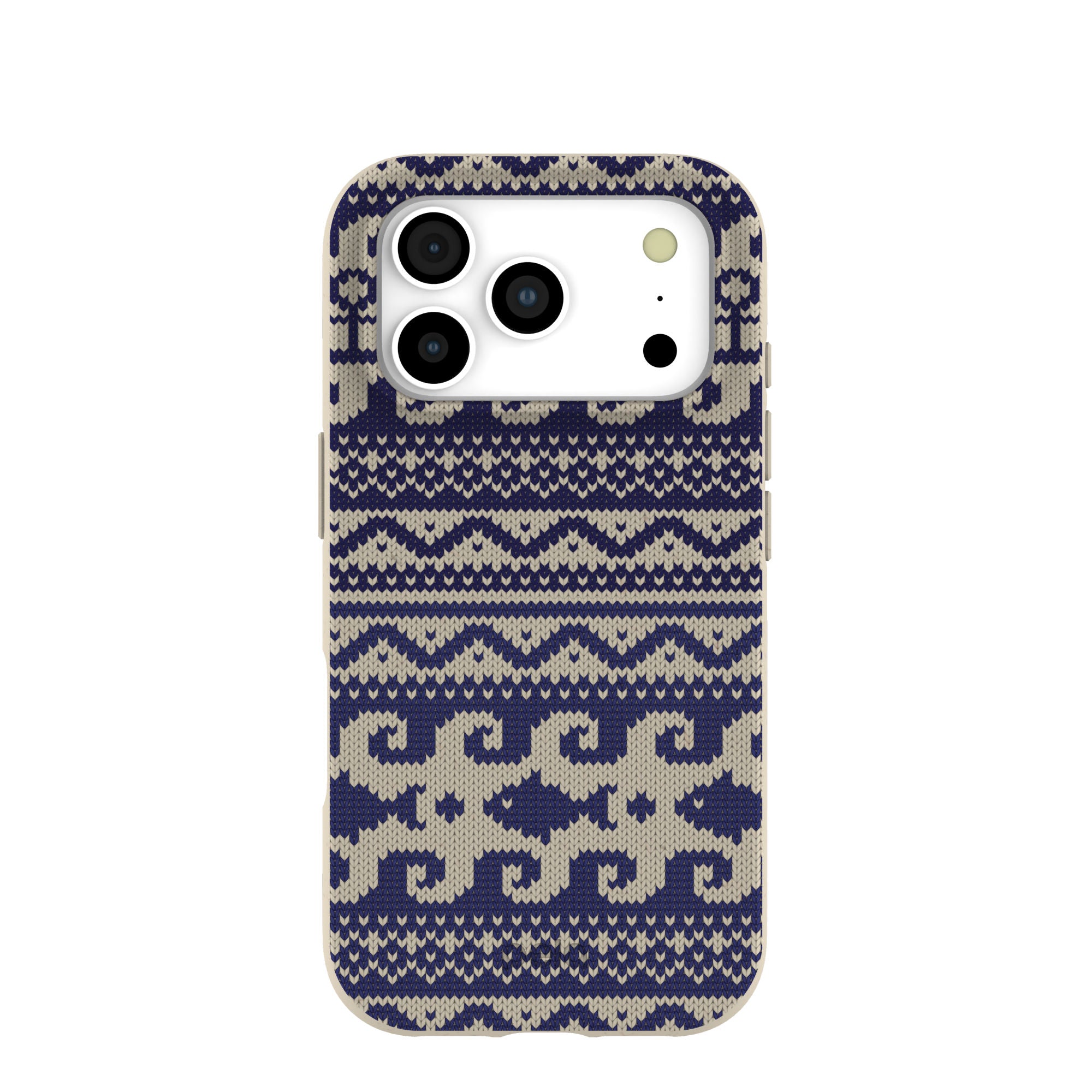 London Fog Ocean Knit iPhone 17 Pro Case – Pela Case