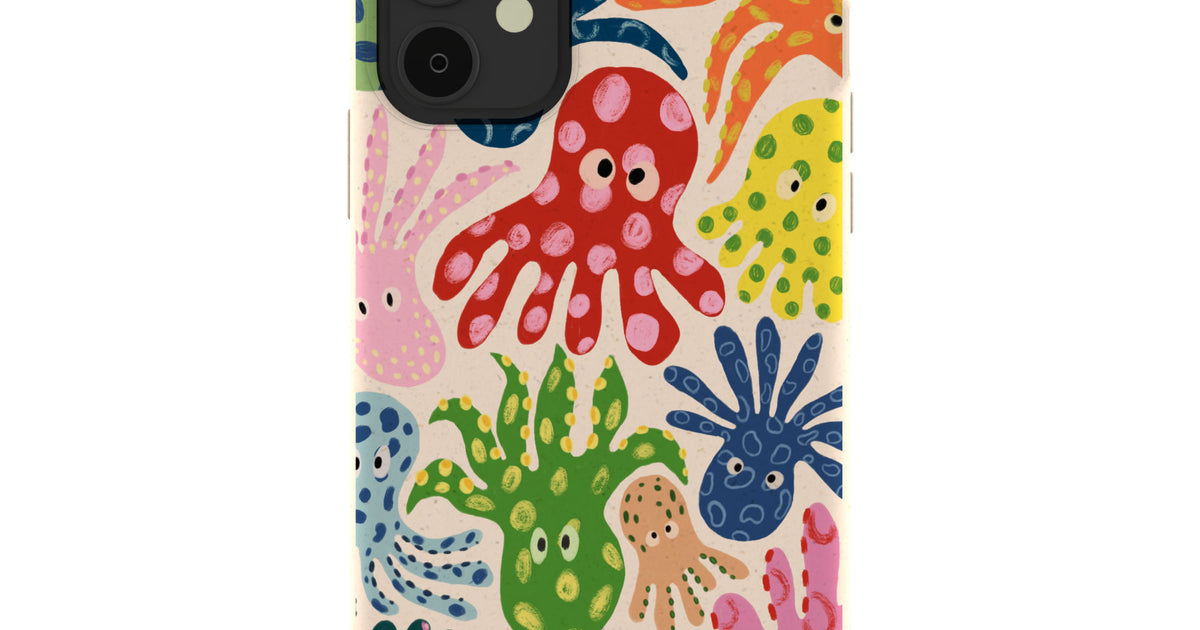 Seashell Octopi iPhone 11 Case – Pela Case