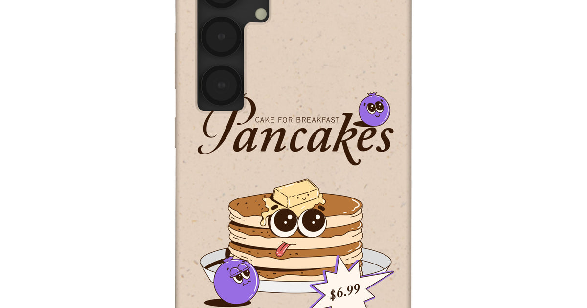 Seashell Pancake Time Samsung Galaxy S25+(Plus) Case – Pela Case