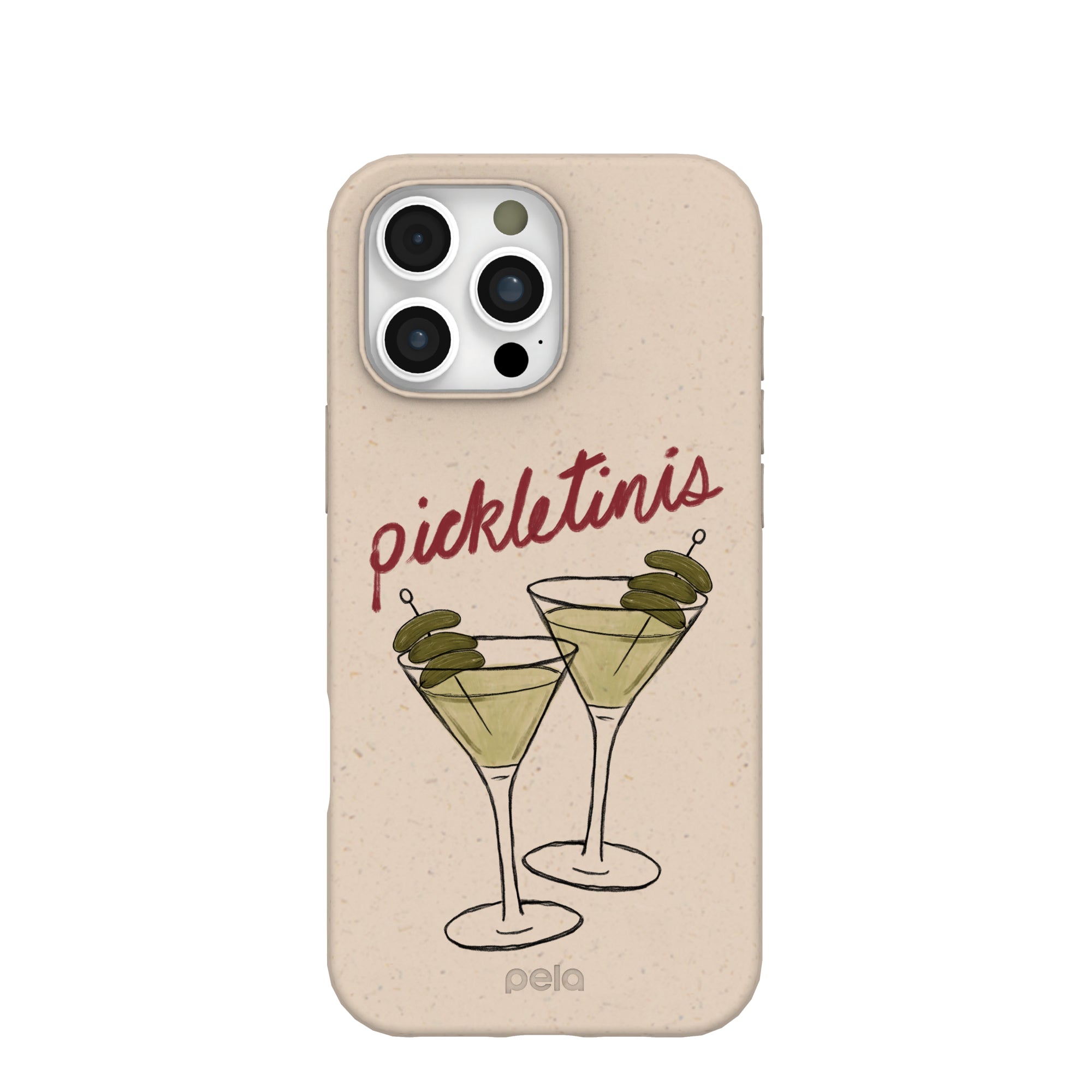 Seashell Pickletinis iPhone 16 Pro Max Case – Pela Case