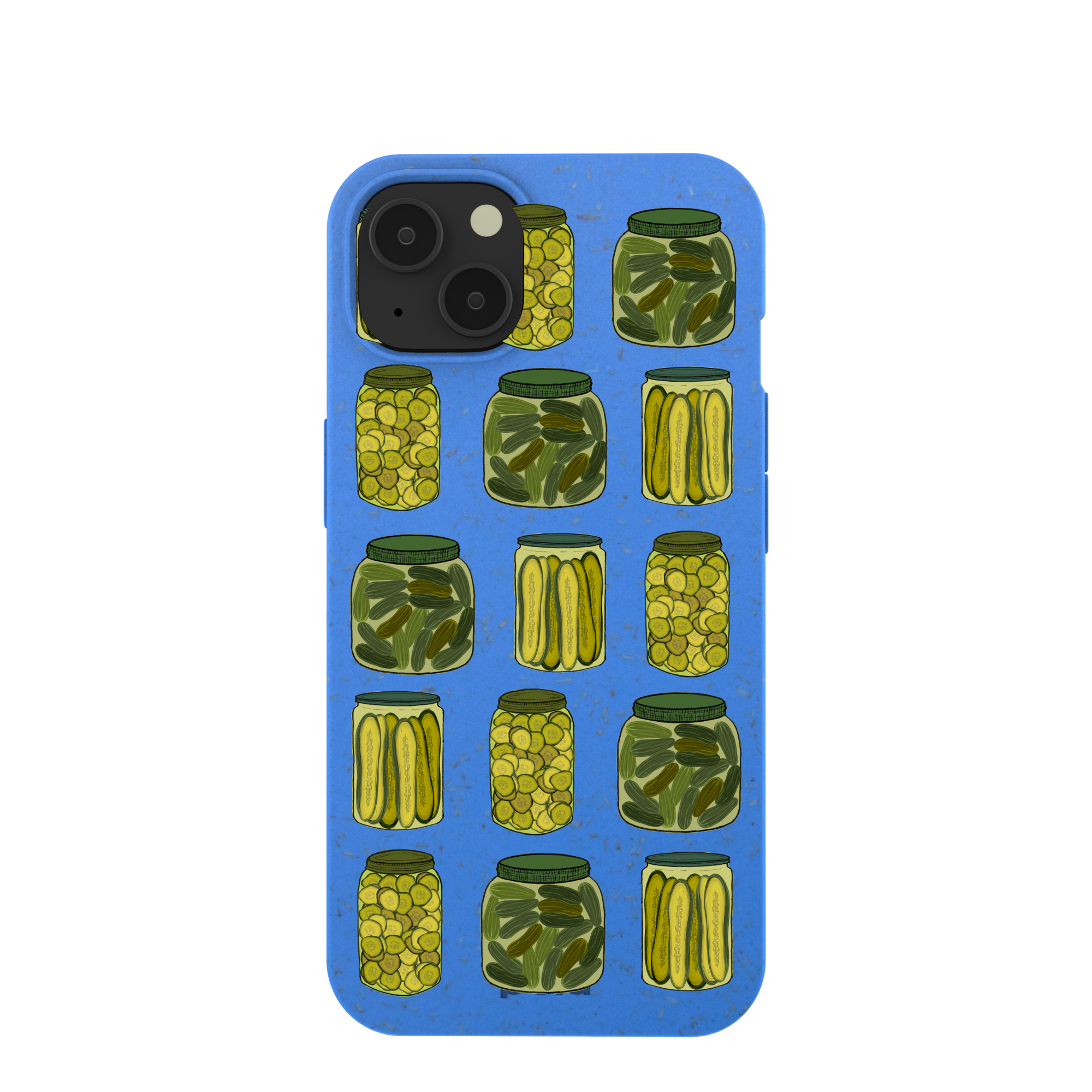 Electric Blue Pickling Pickles iPhone 13 Case – Pela Case