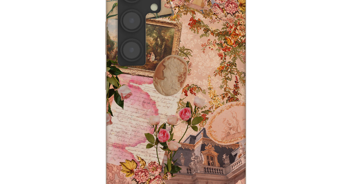 Seashell Rococo Romance Samsung Galaxy S24+(Plus) Case – Pela Case